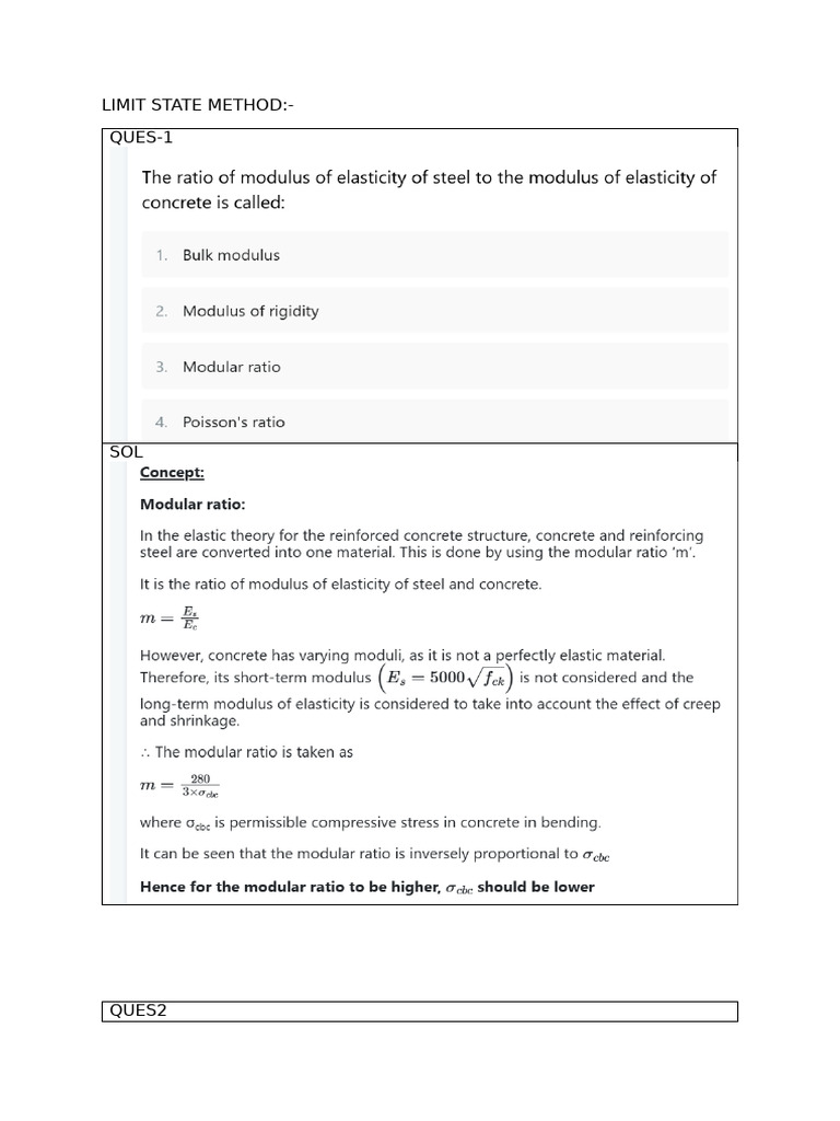 Limit State Method | PDF