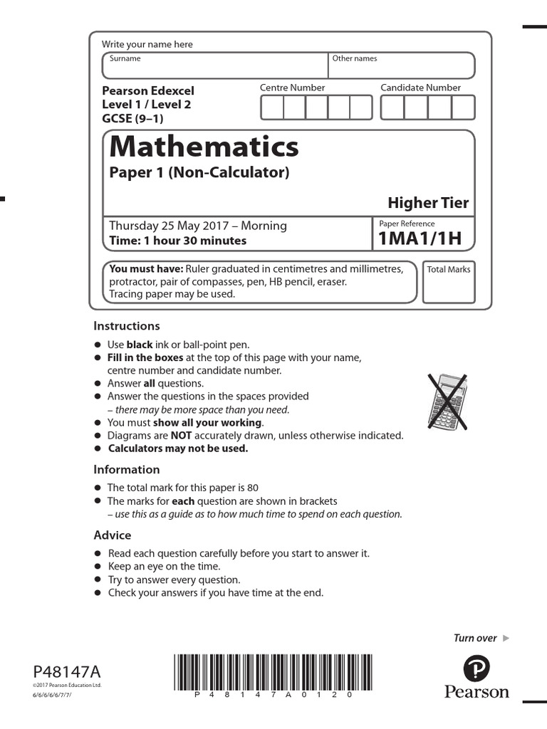 Paper 1 | PDF | Mathematics