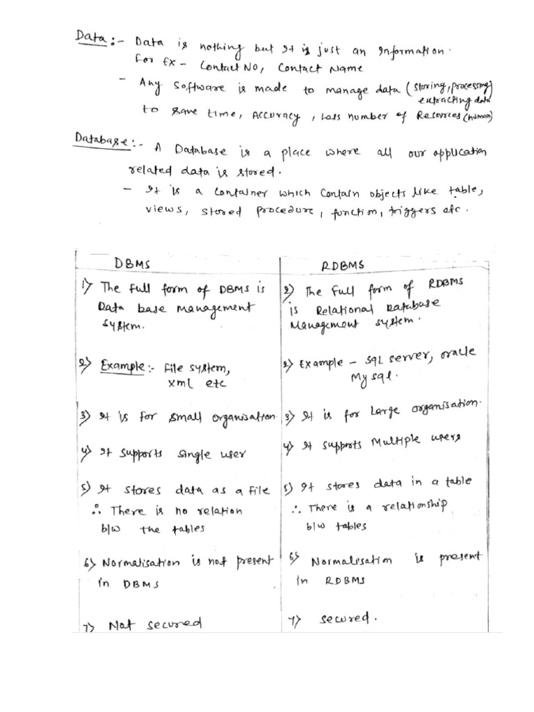 28-07 Introduction To Database | PDF