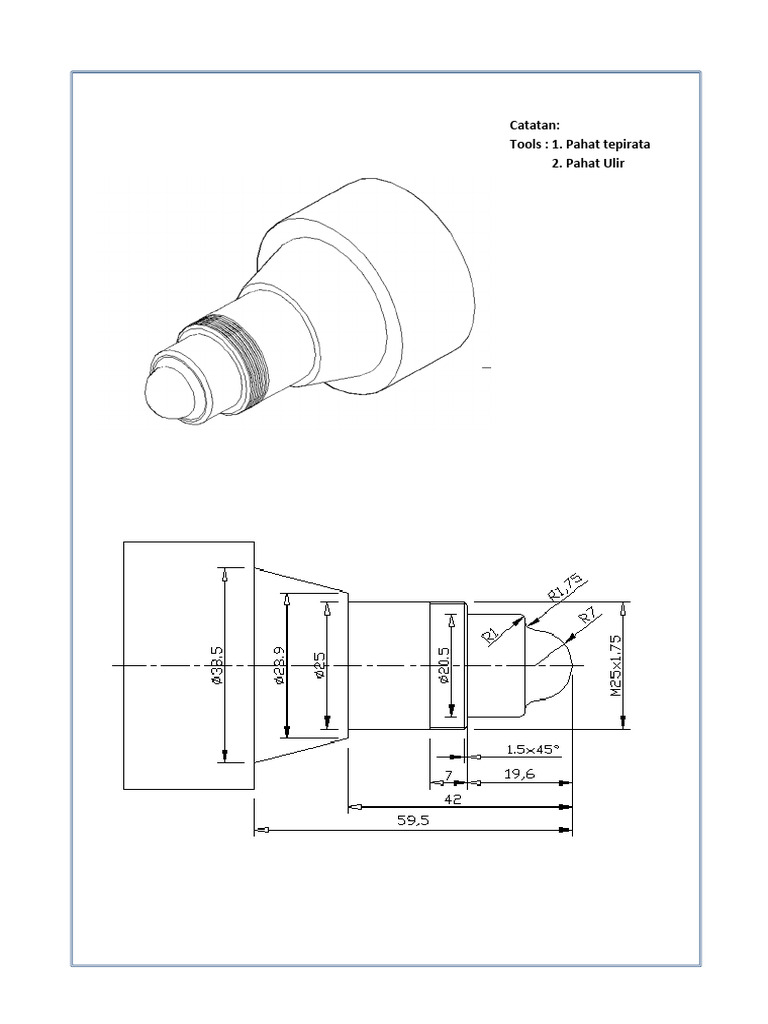Praktek CNC Sertikom 2024 | PDF