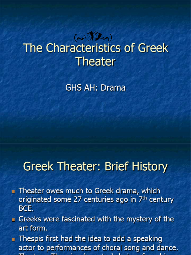 greek_theater_notes | PDF | Theatre | Oedipus