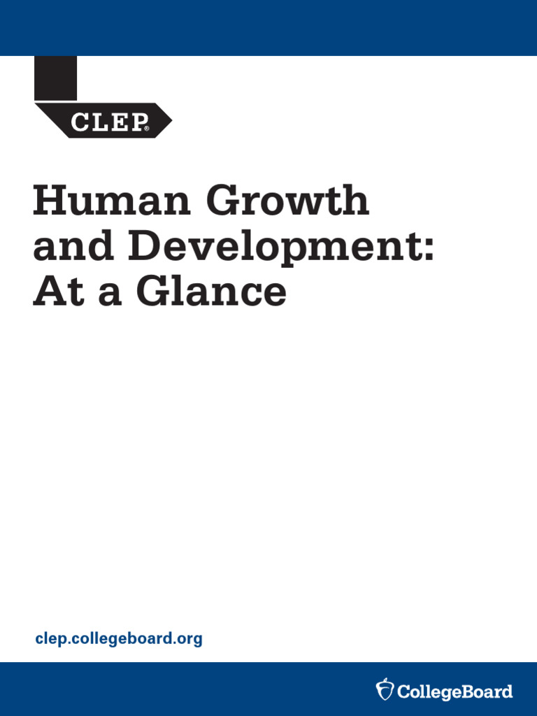Human Growth Development Fact Sheet | PDF | Cognitive Development ...