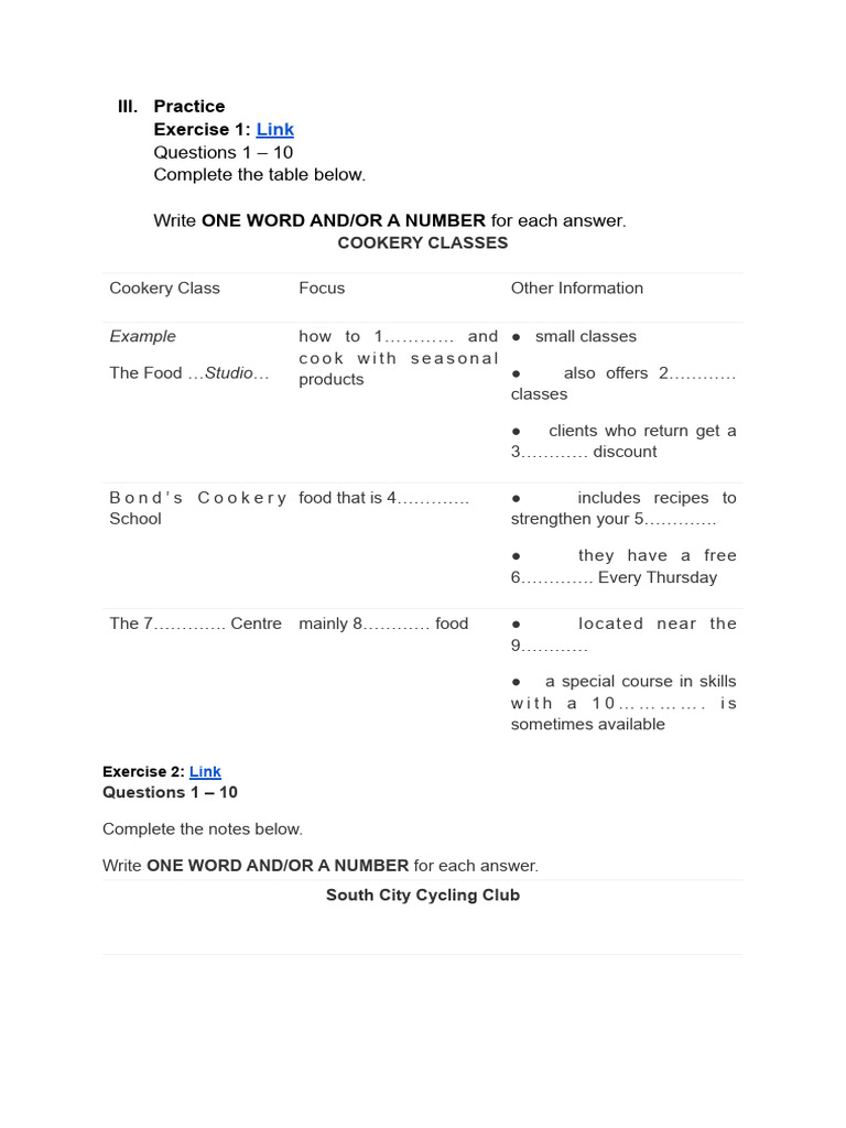 LESSON 2 - LISTENING GAP FILLING - Student | PDF
