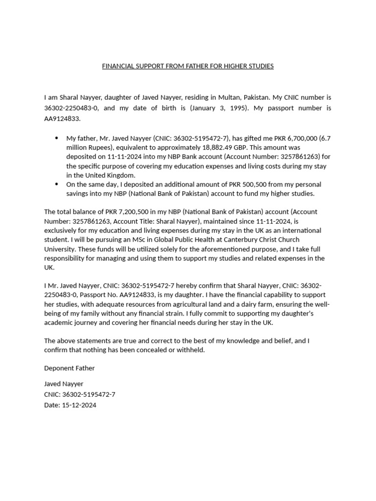 Sharal Affidavit | PDF