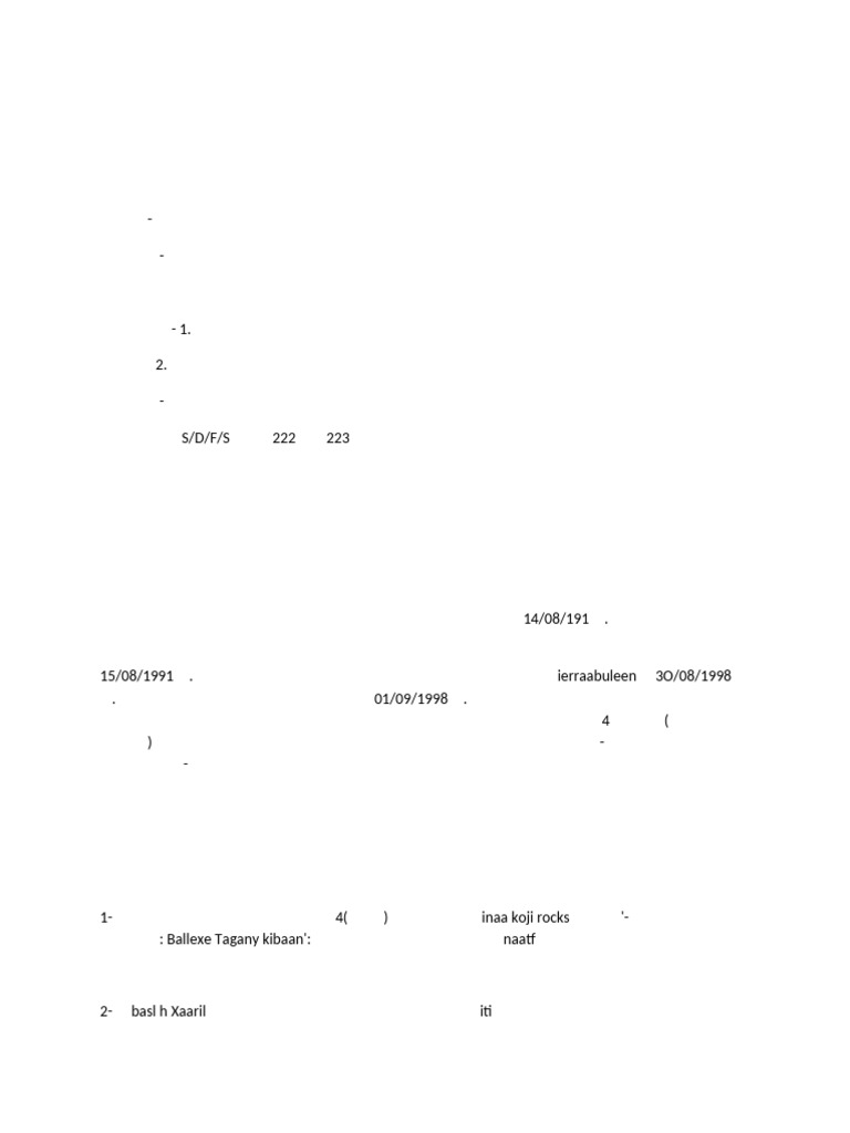 Gedeb Hasasa | PDF