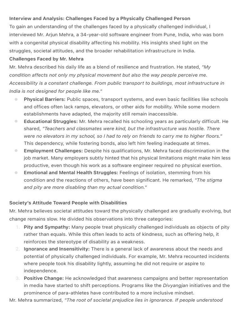 Shifting Attitudes Toward Disabilities | PDF | Disability | Social Stigma