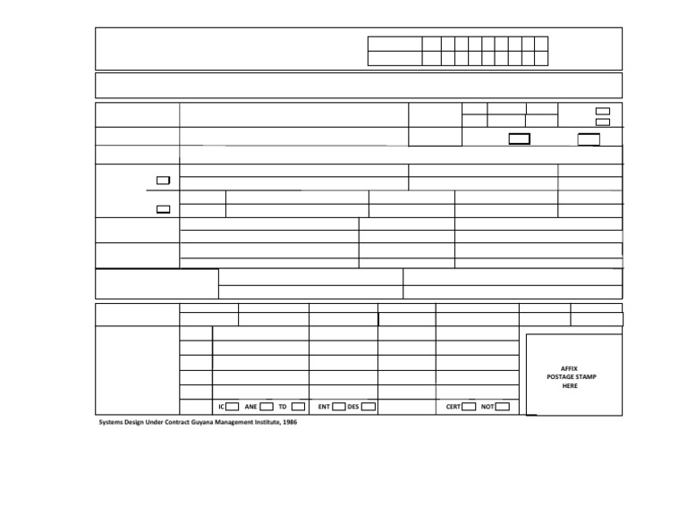 Birth Application Fillable Form 1 | PDF | Social Institutions | Postage ...