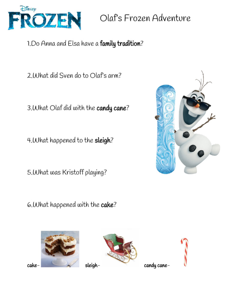 Olafs Frozen Adventure | PDF