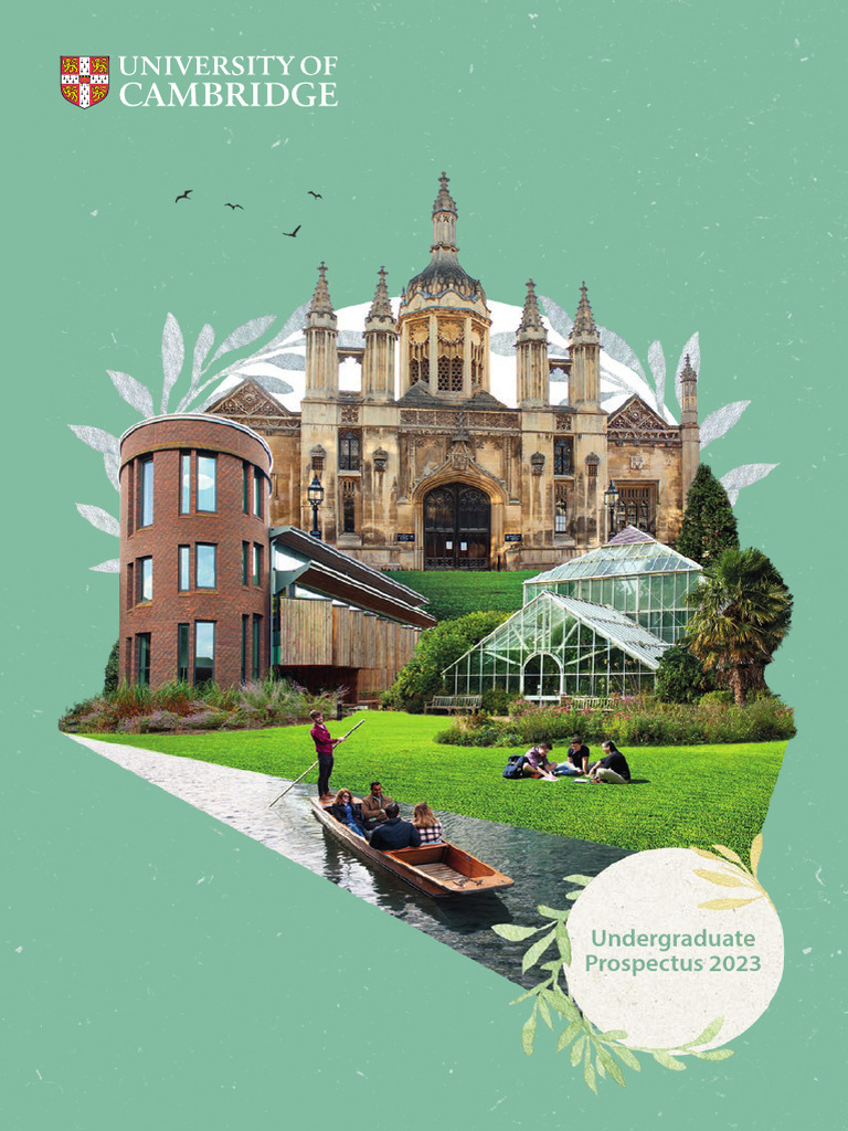 Cambridge Undergraduate Prospectus 2023 | PDF | Libraries | University ...