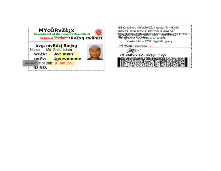 NID demo template MS WORD | PDF