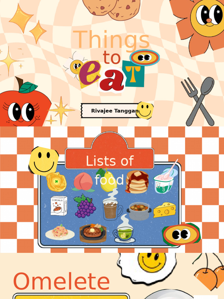 Things to Eat | PDF