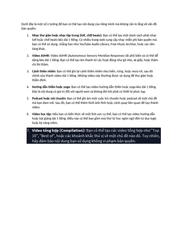 Content YOUTUBE Reup | PDF