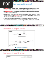 Understanding Graphic Scores in Music | PDF | Musical Notation | Sound