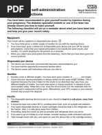 Humulin R U-500 KwikPen User Guide | PDF | Syringe | Injection (Medicine)
