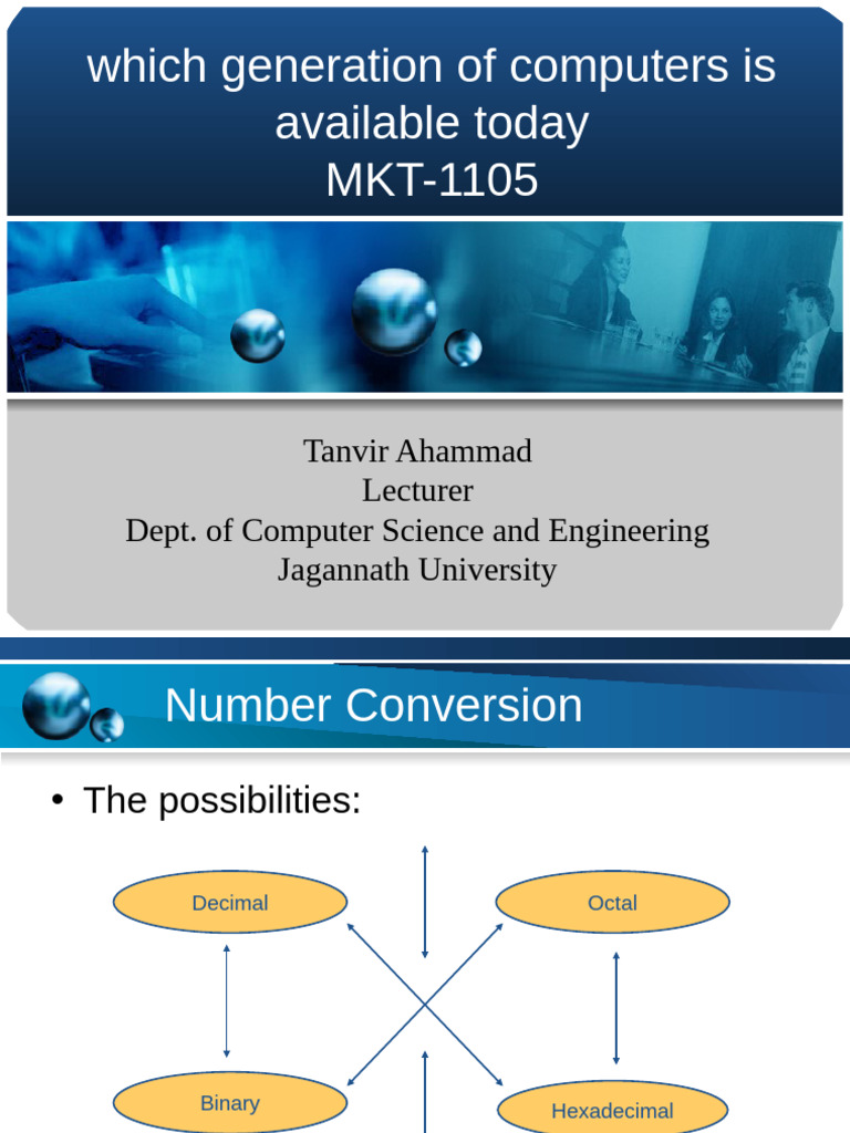 Lecture 04_Conversion (1) | PDF | Decimal | Elementary Mathematics