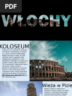 Włochy Prezentacja Geografia Ze Zdjeciami | PDF