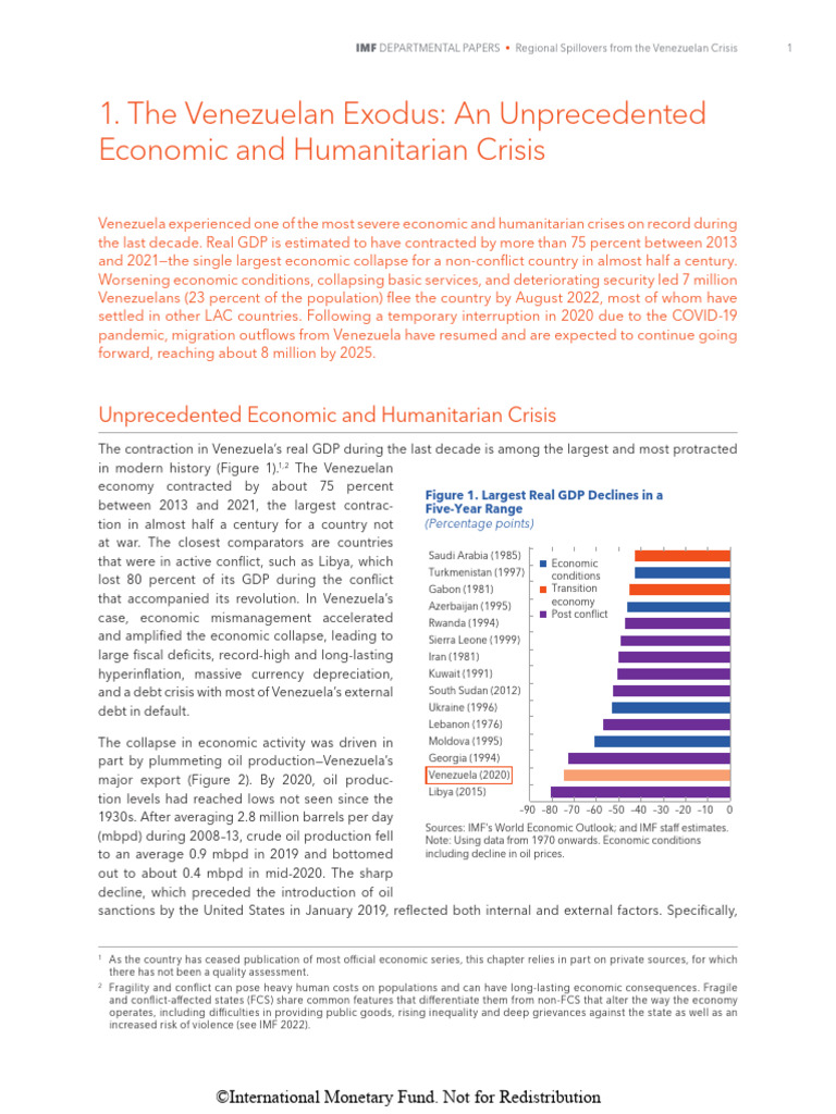 The Venezuelan Exodus. | PDF | Immigration | Labour Economics