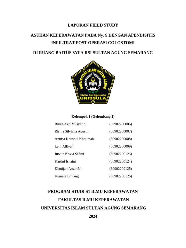 Laporan Field Study (B.Syfa)-1 | PDF