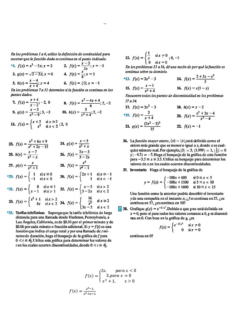 Deber 5 (Continuidad) | PDF
