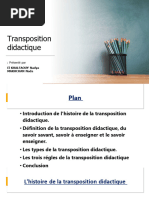 La Transposition Didactique 2eme Exposé | PDF | Pédagogie | Enseignement