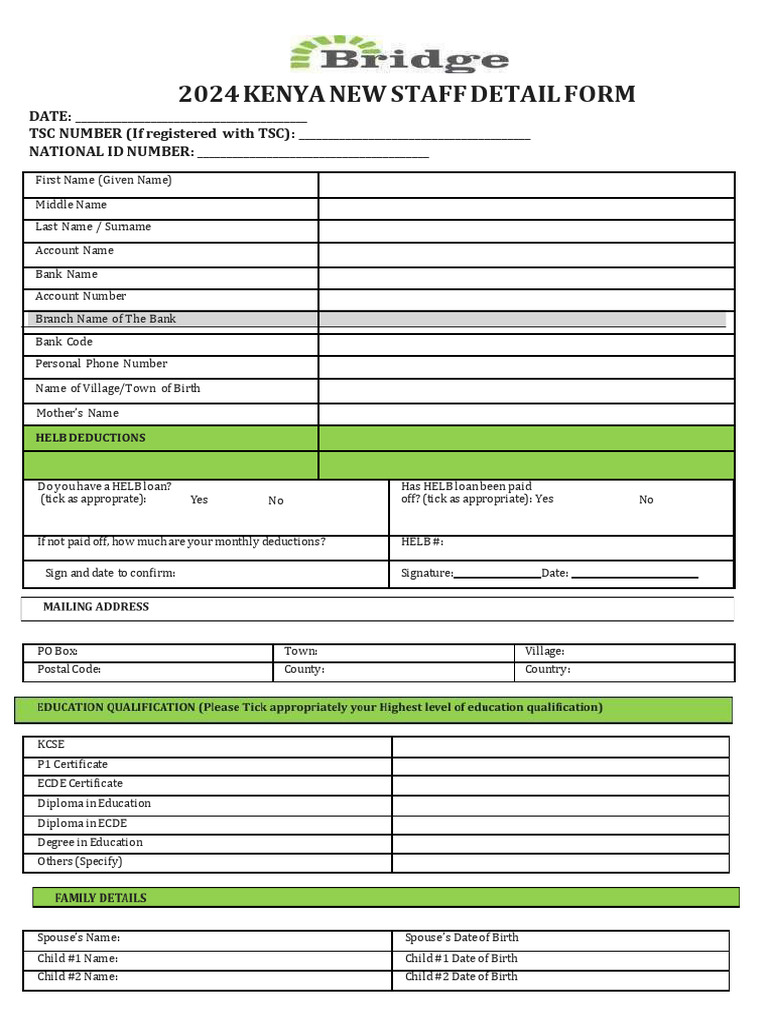 2024 Staff Detail Submission Form | PDF