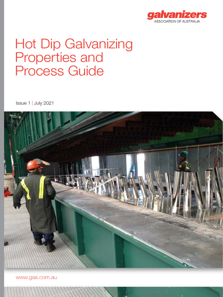 GAA Hot Dip Galv - Process Guide FA v2 | PDF | Corrosion | Anode