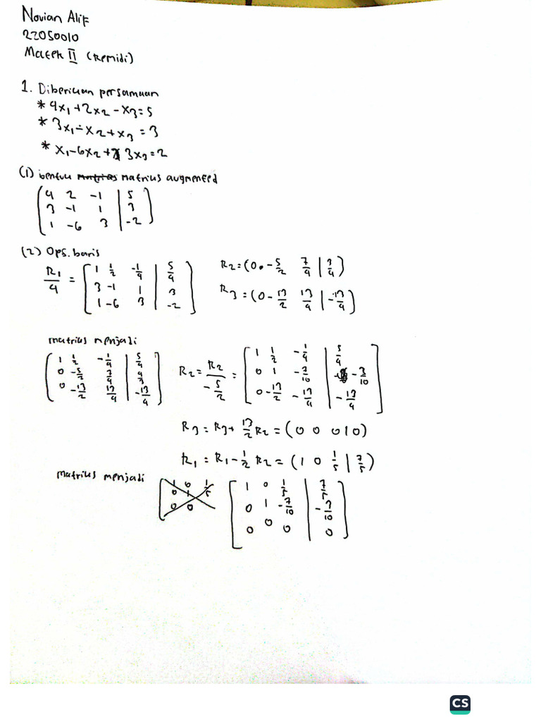 RemedMatekII Novian 22050010 | PDF