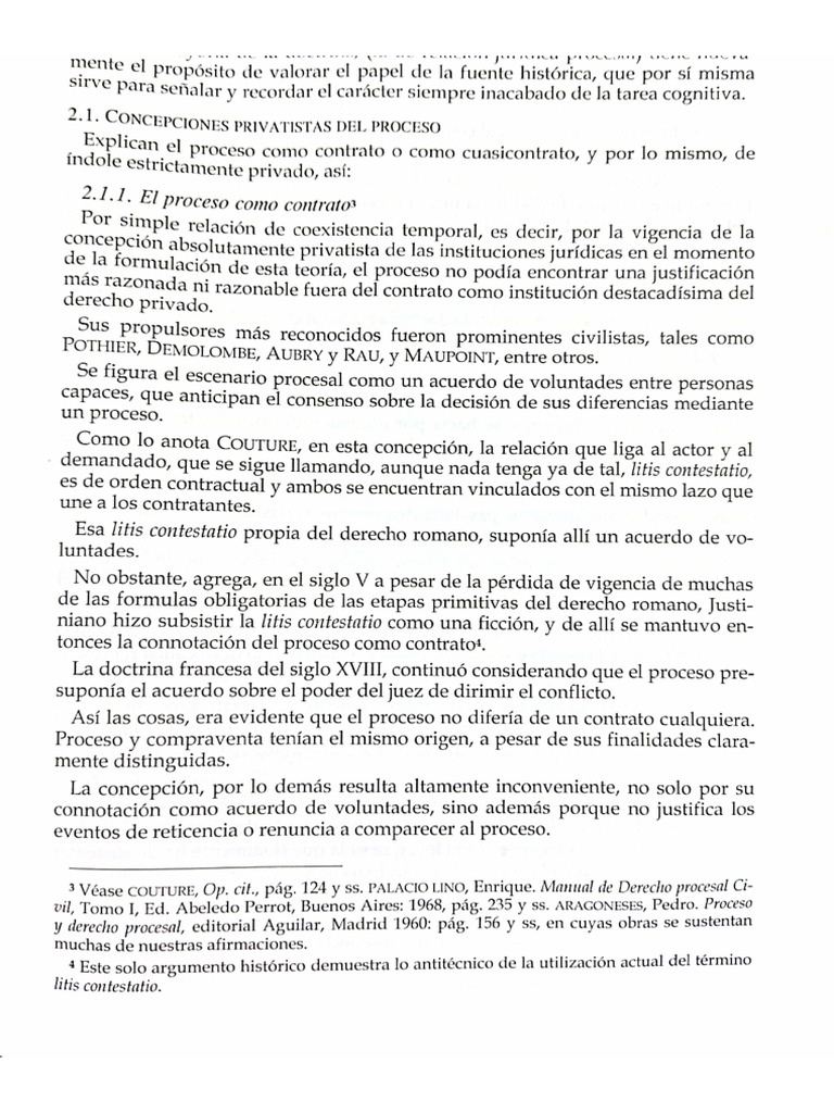 Procesal 2 Teorías | PDF