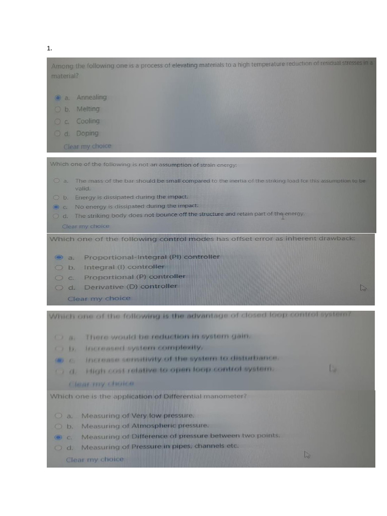 Exit-Round Two | PDF