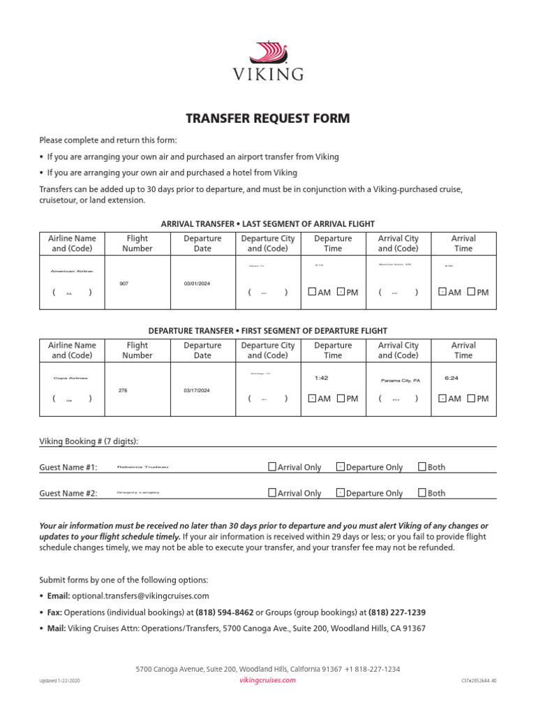 Transfer Request Form | PDF | Airlines | Aviation