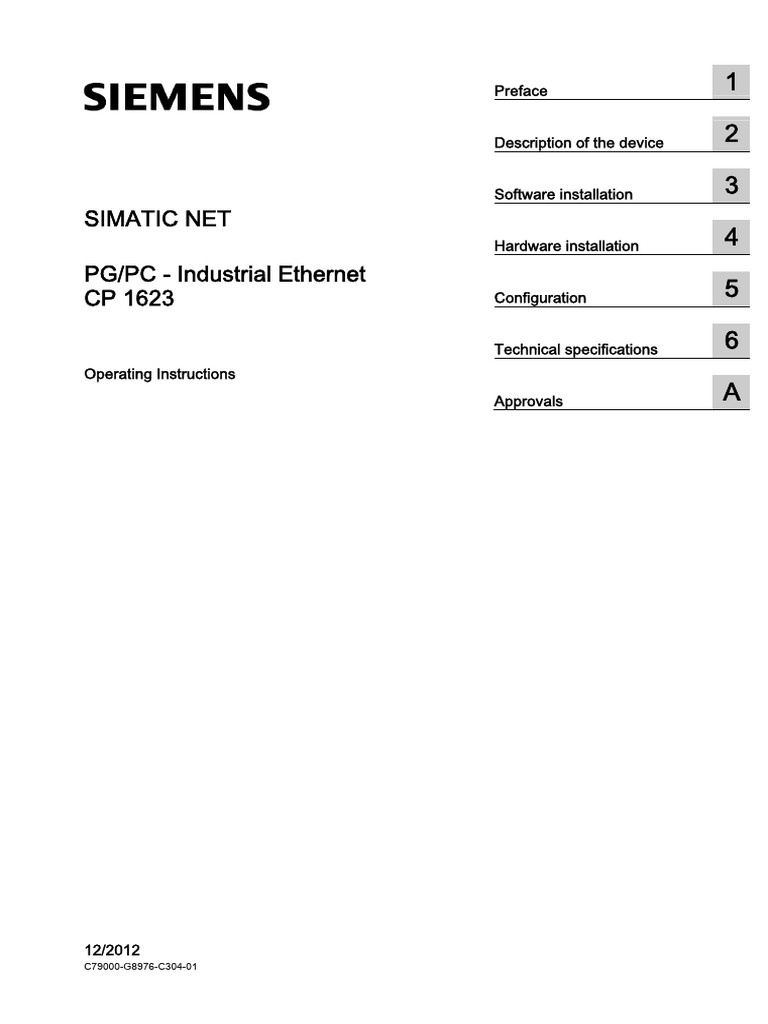 C79000-G8976-C304-01-EN_Rev0 | PDF | Electromagnetic Compatibility ...