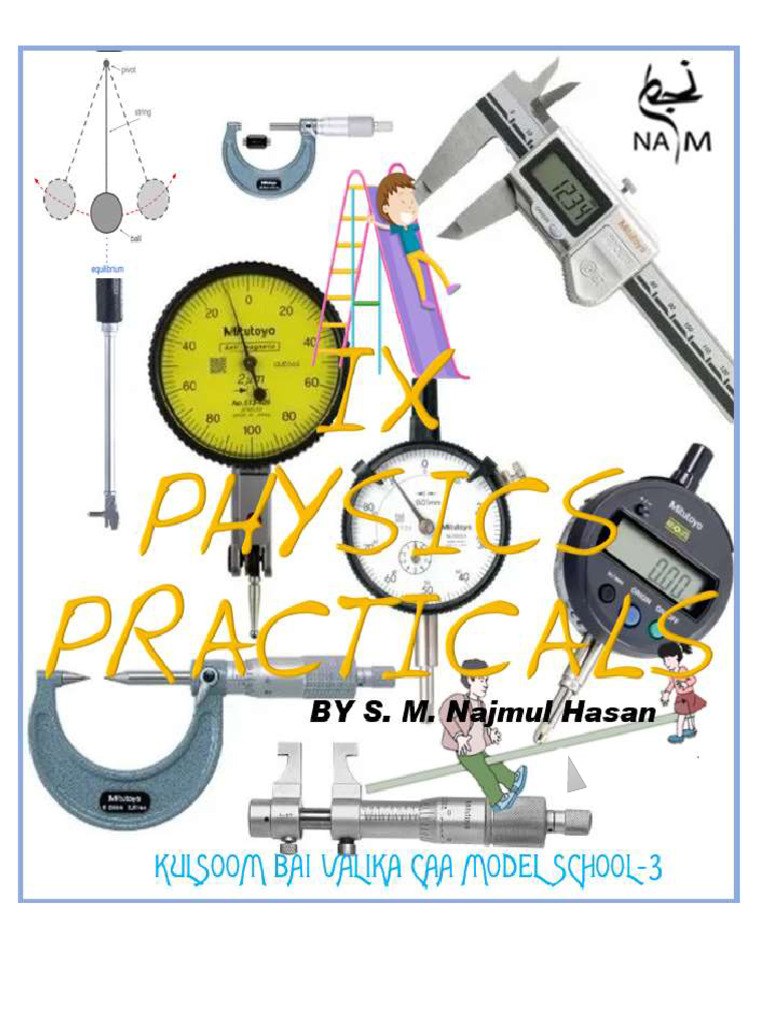 Ix-Physics All Practicals | PDF | Weight | Density