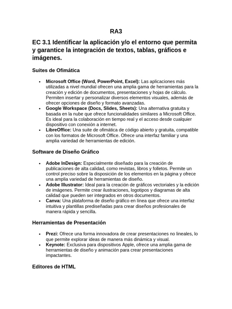 Ra3, Contenido Completo | PDF | Microsoft Office | Microsoft PowerPoint