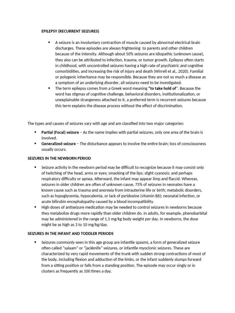 Epilepsy Pdf Fever Electroencephalography