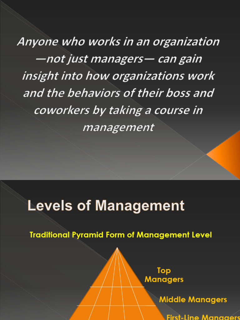 Orgnization and MGT - Lesson 2 | PDF | Goal | Motivation