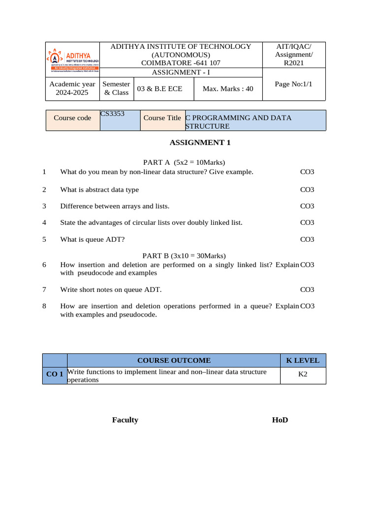 Assignment Candds3 Pdf