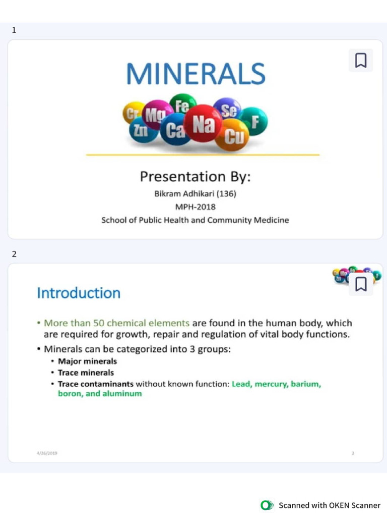 MINERALS | PDF