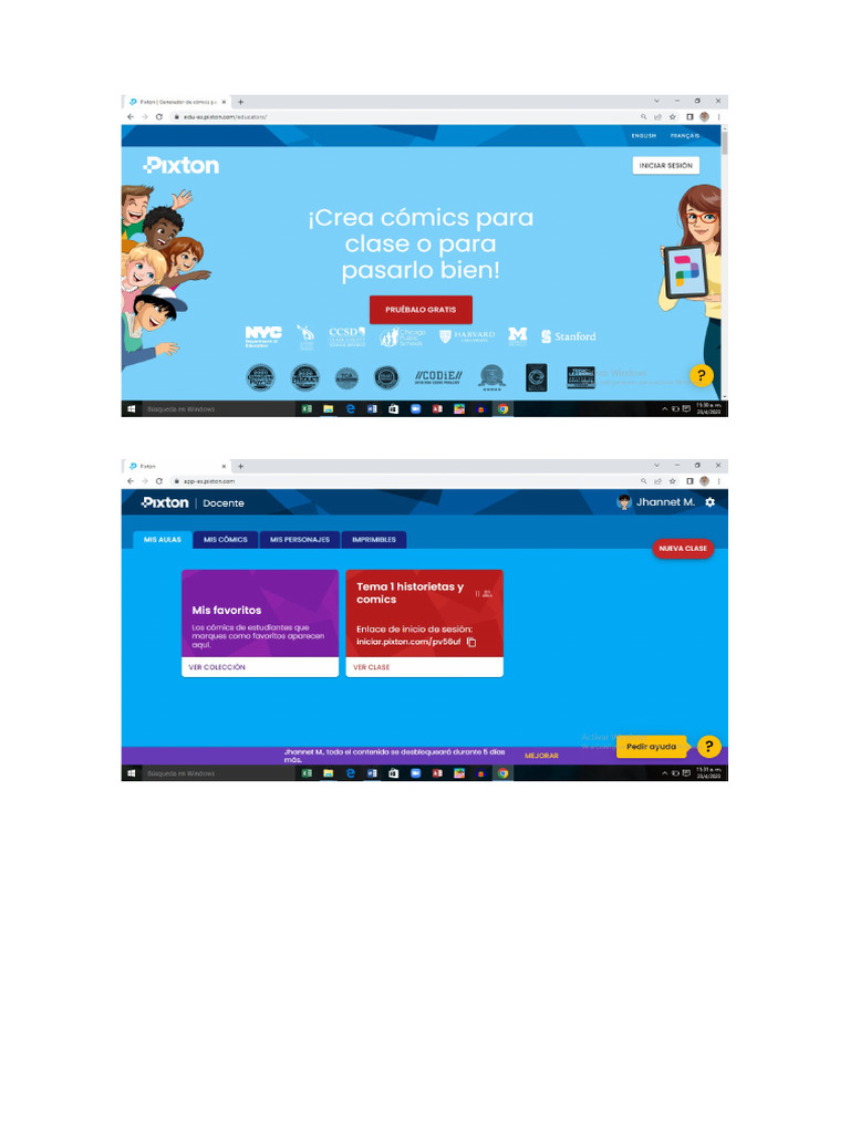 Imagenes Pixton | PDF