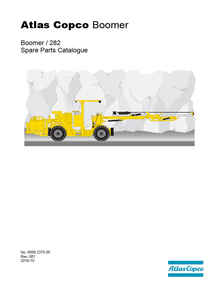 Manual Pertes Jumbo Boomer Atlas Copco | PDF