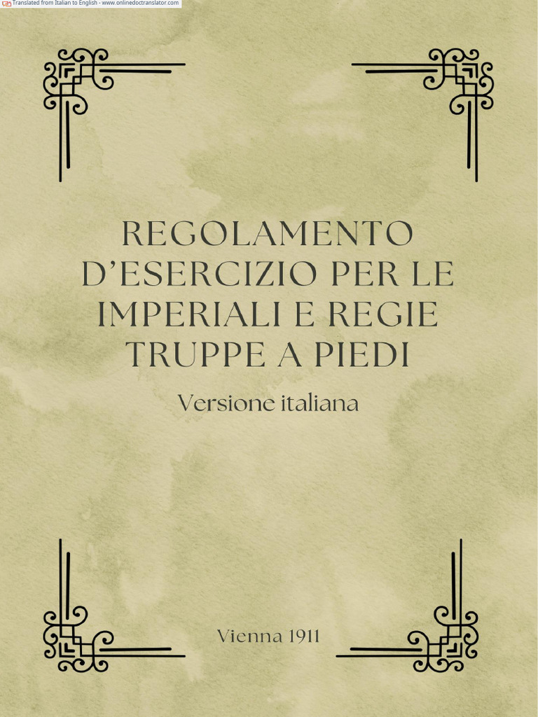 Manuale 1911 Ed. Italiana - It.en | PDF | Company (Military Unit ...