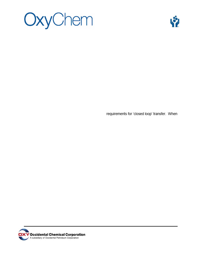 Tech-Closed Loop Unloading of Solvent Tank Trailers | PDF | Pump | Gases