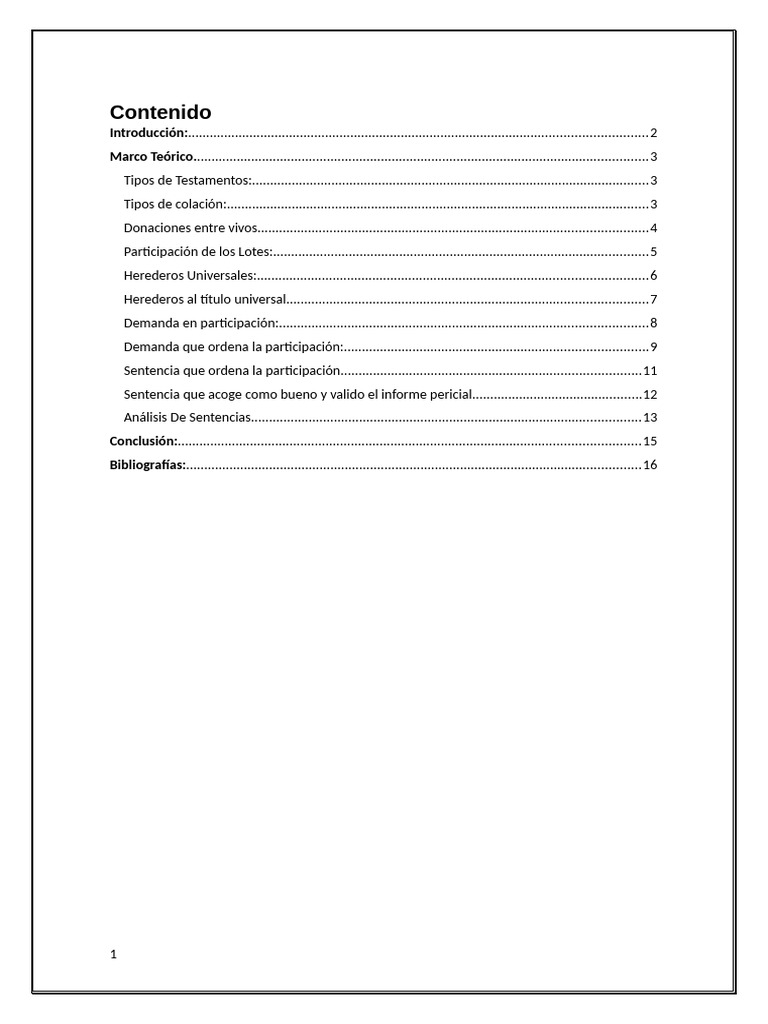 Trab. Final-Santanita | PDF | Herencia | Donación