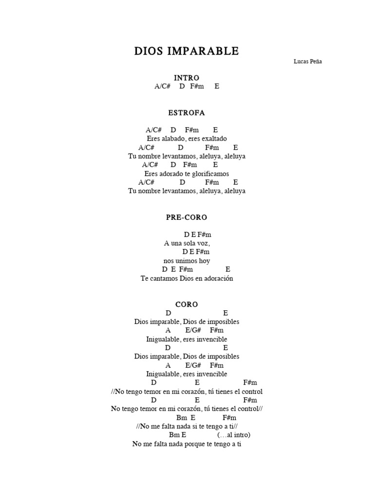 Dios Imparable | PDF