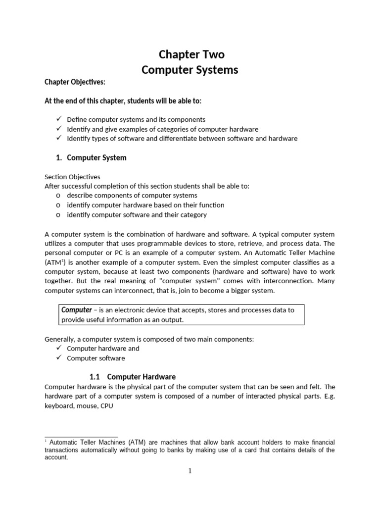 2011 Chapter2 Handout | PDF | Computer Data Storage | Read Only Memory