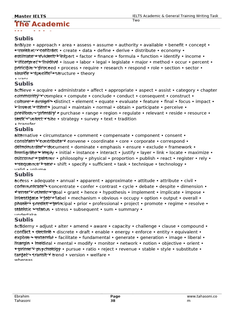 Writing Task Two Course Pack | PDF