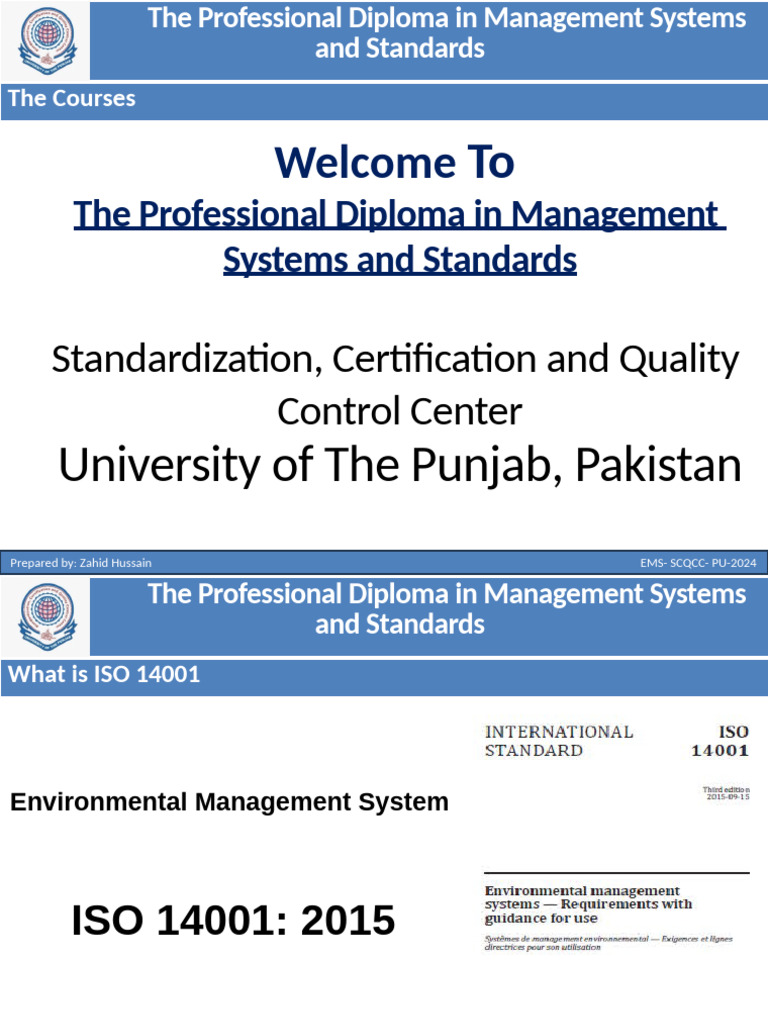 ISO 14001 Environmental Management Guide | PDF | Environmental Resource ...