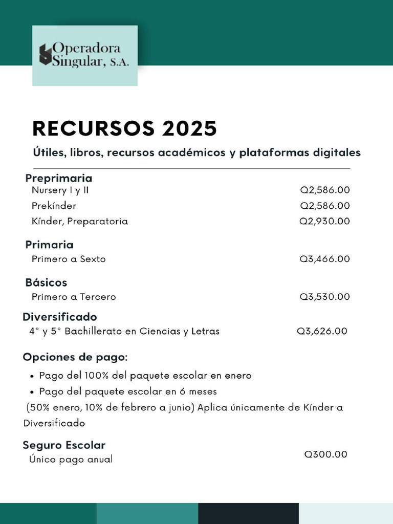 Casc - Operadora Singular, S.A. | PDF