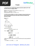 Triangles Case Study | PDF | Triangle | Geometric Shapes