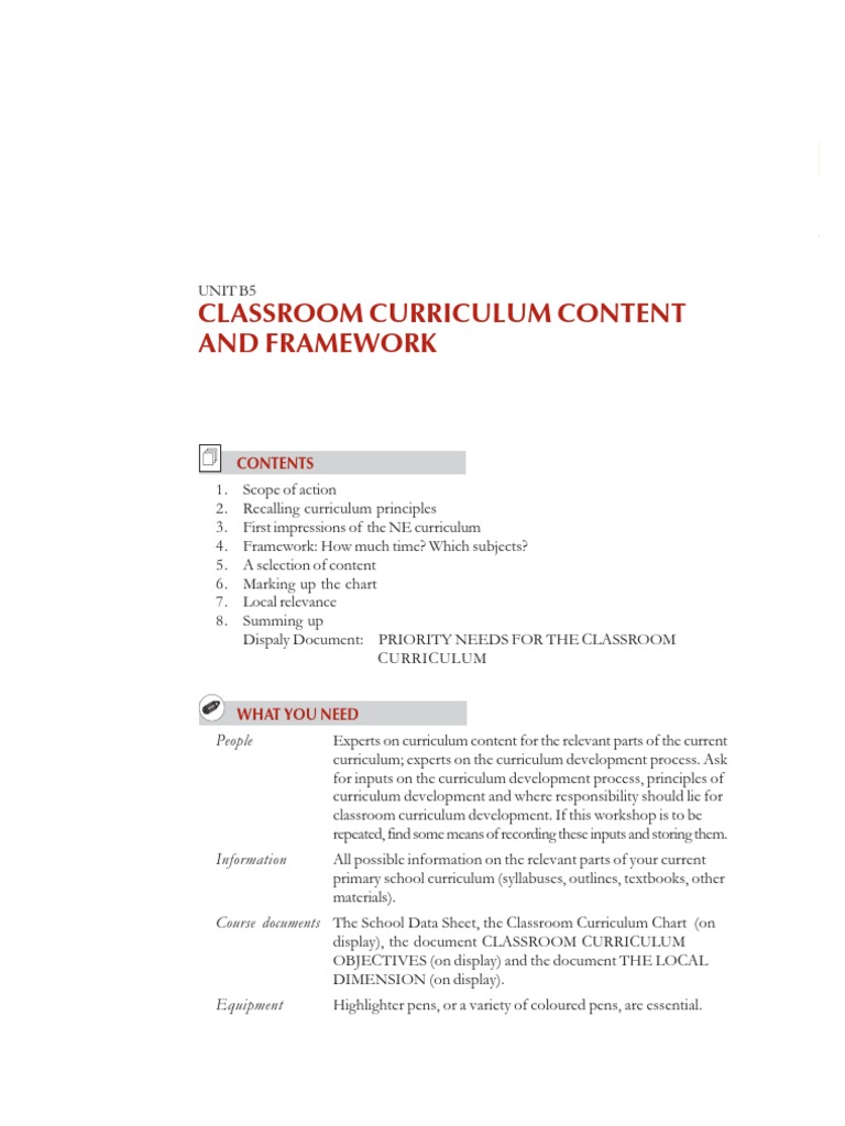 Nutrition Education Curriculum Framework | PDF