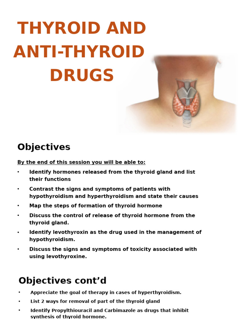 2 Thyroid and Anti-Thyroid 2 | PDF | Thyroid | Hyperthyroidism